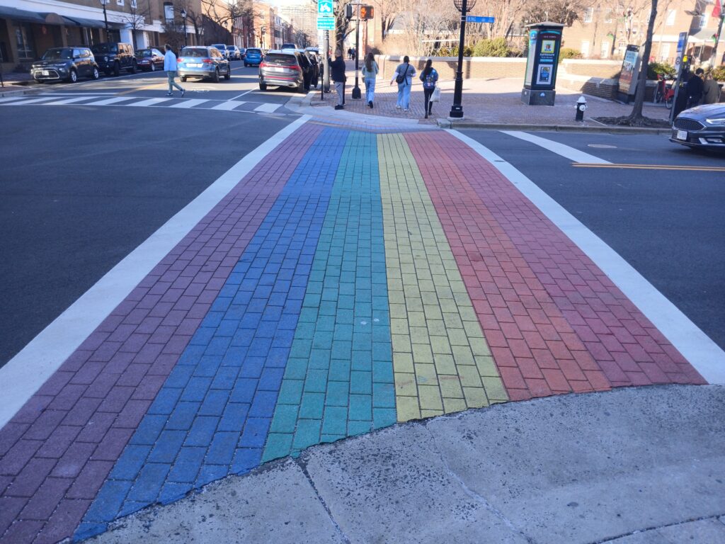 Rainbow Crosswalks and Other Asphalt Art | The First Amendment Encyclopedia